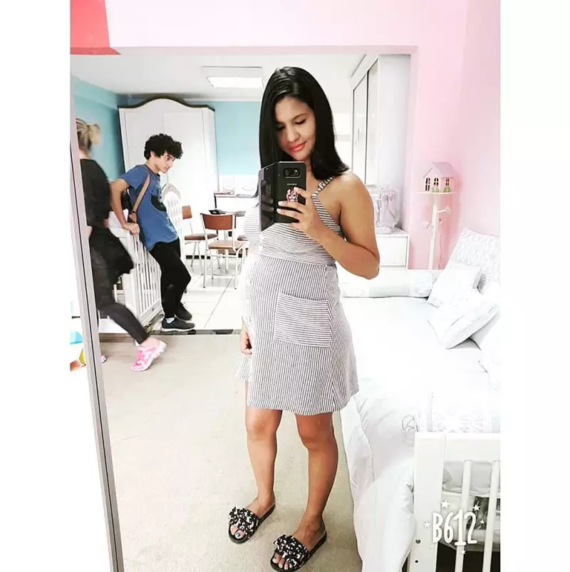 90 Day Fiance Selfie Karine Staehle Breastfeeding Baby Pierre