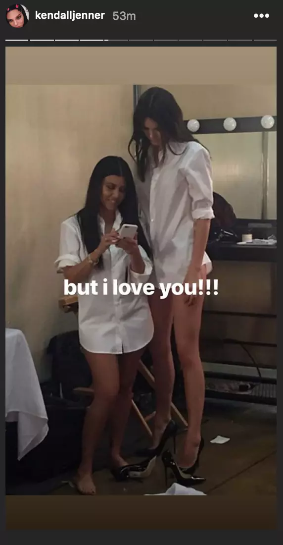 Kendall Jenner, Kourtney Kardashian