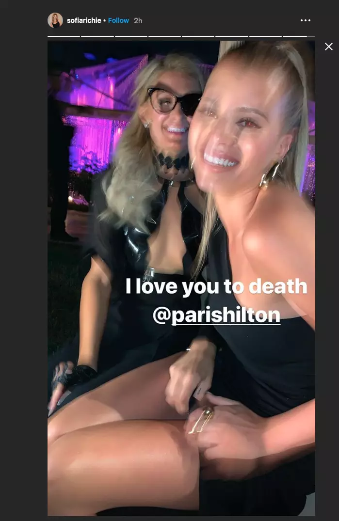 Paris Hilton, Sofía Richie