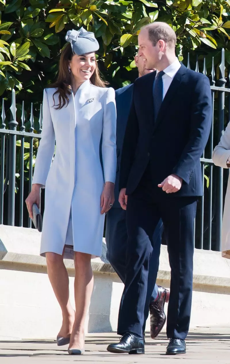 Kate Middleton com o príncipe William