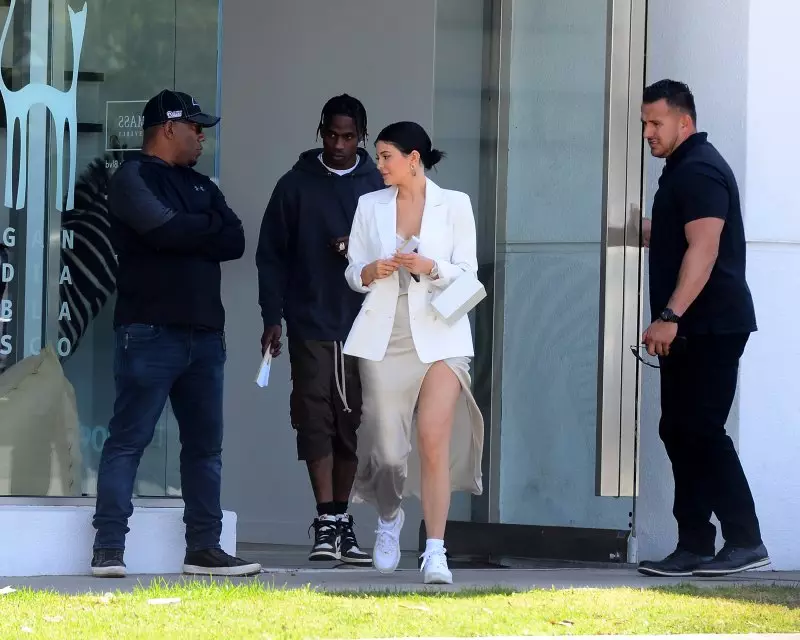 Kylie Jenner Travis Scott wakiwa pamoja