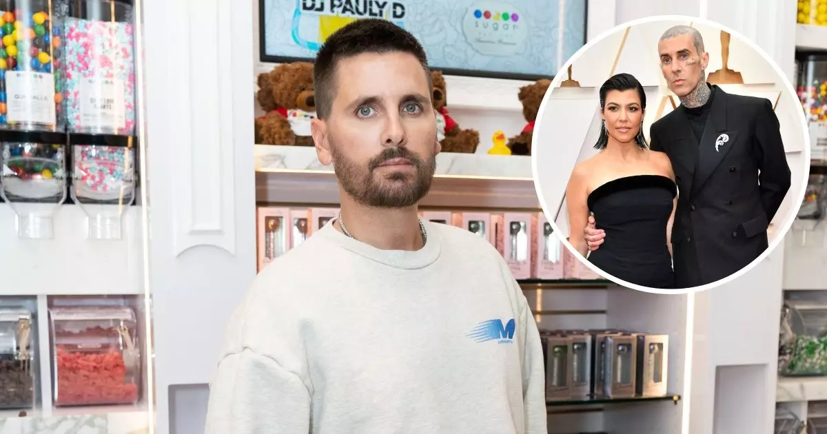 Scott Disick jätetään pois Kourtneyn, Travis Barkerin kihlauksen jälkeen