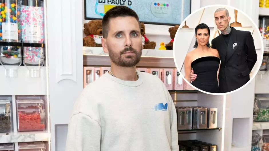 Scott Disick skrbi za svoje mesto v družini Kardashian po zaroki Kourtney in Travisa Barkerja