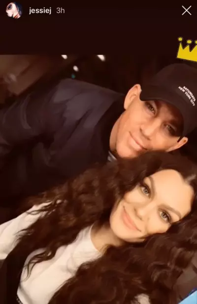 Daxwaza rojbûna têkiliya selfie ya Jessie J Channing Tatum