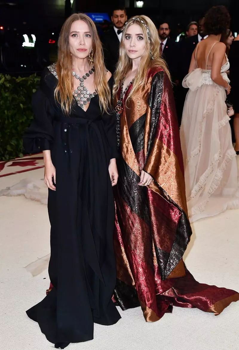 Mary-Kate Olsen Ashley Olsen Fashion Met Gala 2018