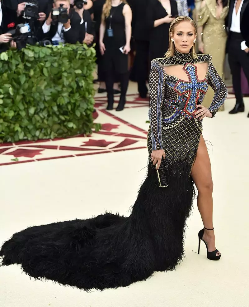 Jennifer Lopez Fashion Met Gala 2018