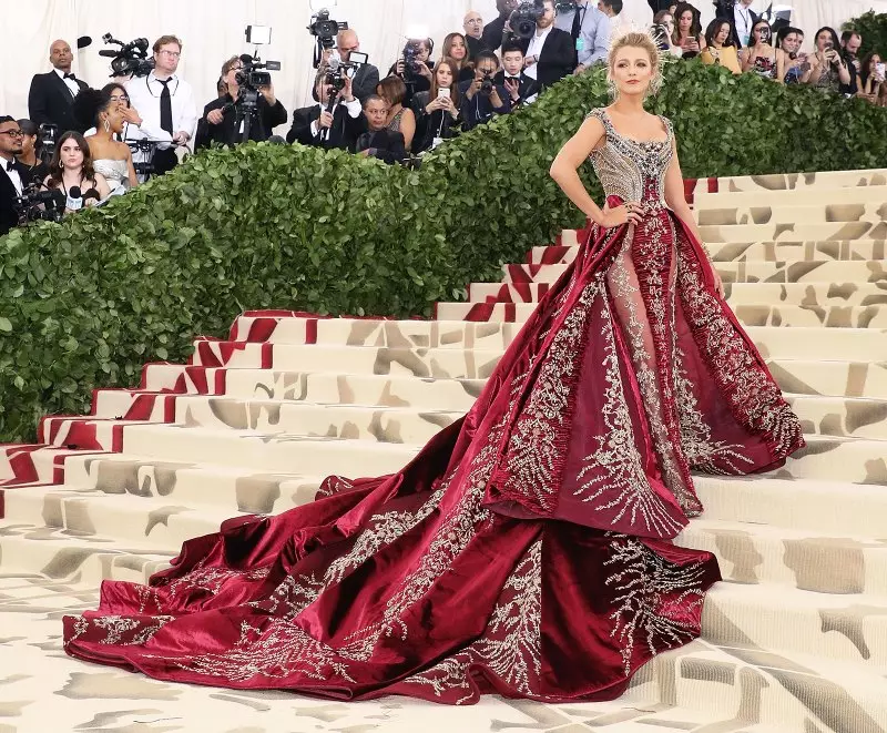 Blake Lively Fashion Met Gala 2018