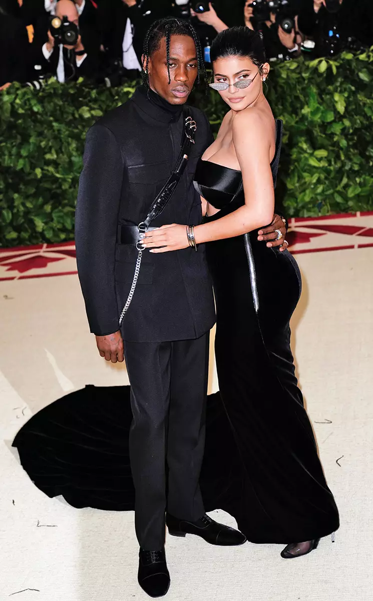 Kylie Jenner Travis Scott Fashion Met Gala 2018