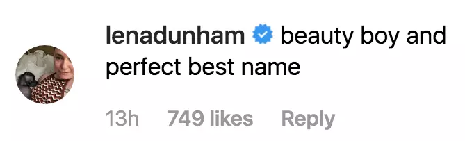 Amy Schumer Instagrami kommentaarid Beebi