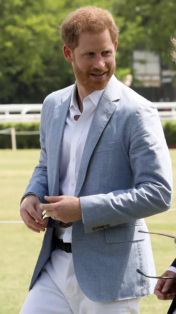 Prince Harry Sentebale ISPS Handa Polo Cup Italia