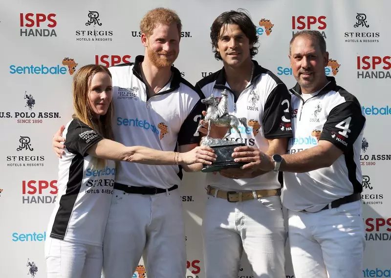 Prince Harry Sentebale ISPS Handa Polo Cup Italy