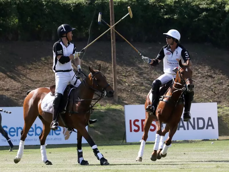 Prince Harry Sentebale ISPS Handa Polo Cup Italy