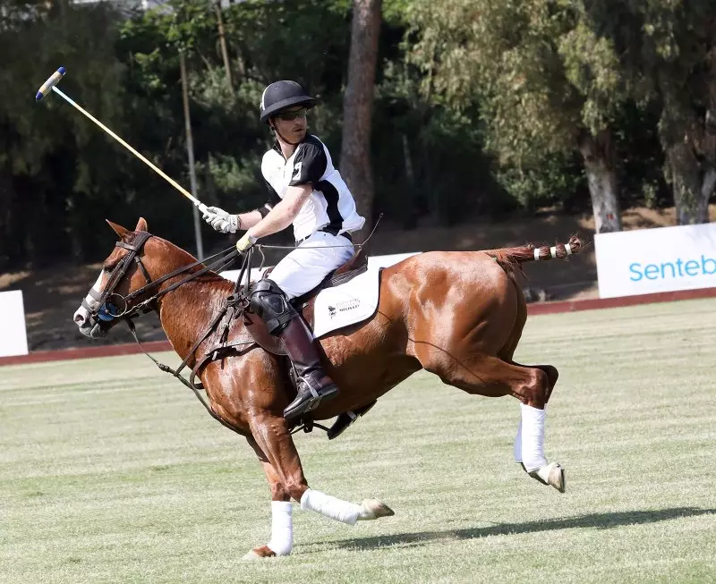 Prince Harry Sentebale ISPS Handa Polo Cup Italia