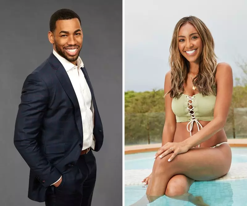 Sending Mike Johnson og Tayshia Adams á Bachelor in Paradise