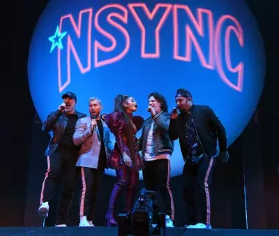 NSYNC Ariana Grande Coachella Performance