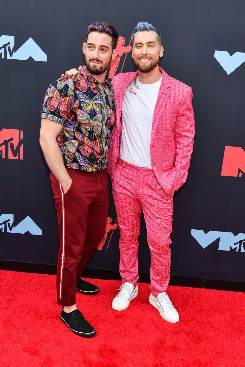 Michael Turchin, Lance Bass 2019 MTV VMAs Video Music Awards Di na nwunye