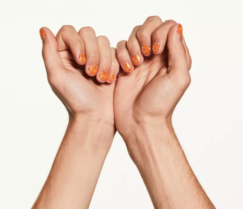 Cheetos House of Flamin Haute Nails Praf sclipitor