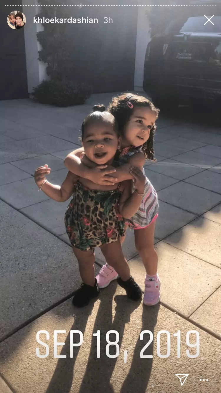 Las fotos más tiernas de True Thompson y Dream Kardashian