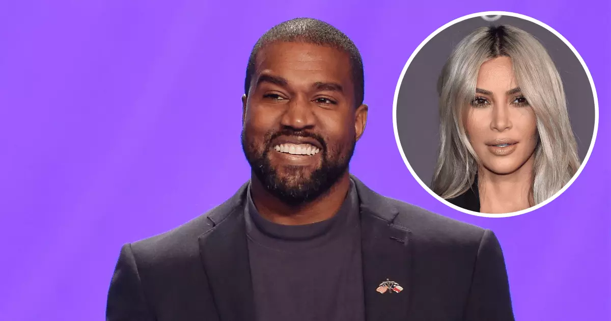 Kanye West pasa de Kim para ser "presente" para os nenos