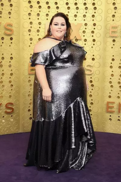 Chrissy Metz Nganggo Busana Metallic ing Emmys