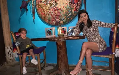 Kourtney Kardashian et Reign Disick