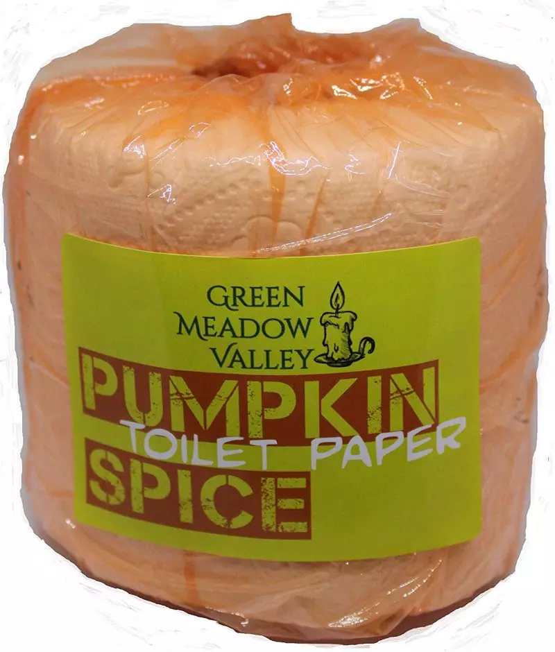 Pumpkin spice toilet paper