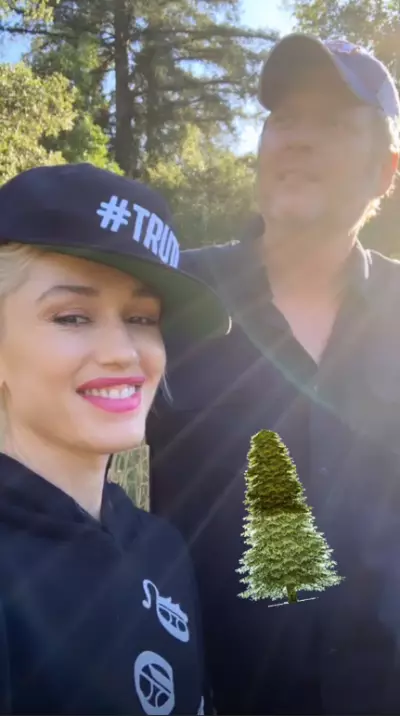 Gwen Stefani ve Blake Shelton Kaçışları Sırasında