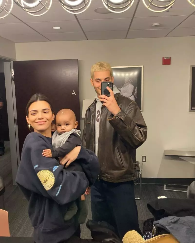 Kendall Jenner, Fai Khadra, Psalm West Mirror Selfie