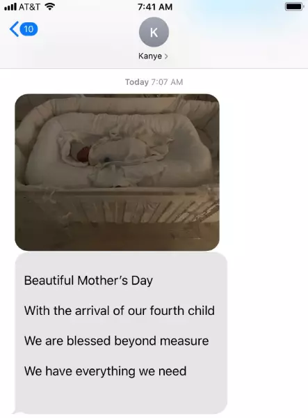 Kim og Kanye Wests iMessage Convo About Psalm