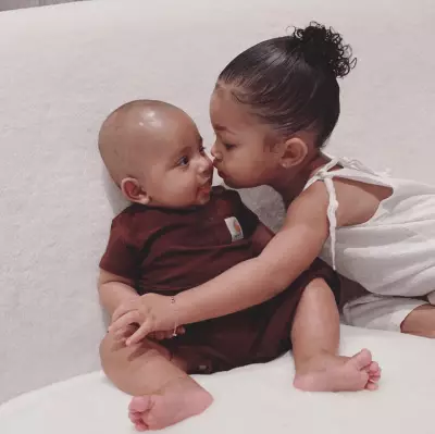 Psalm West und Stormi Webster