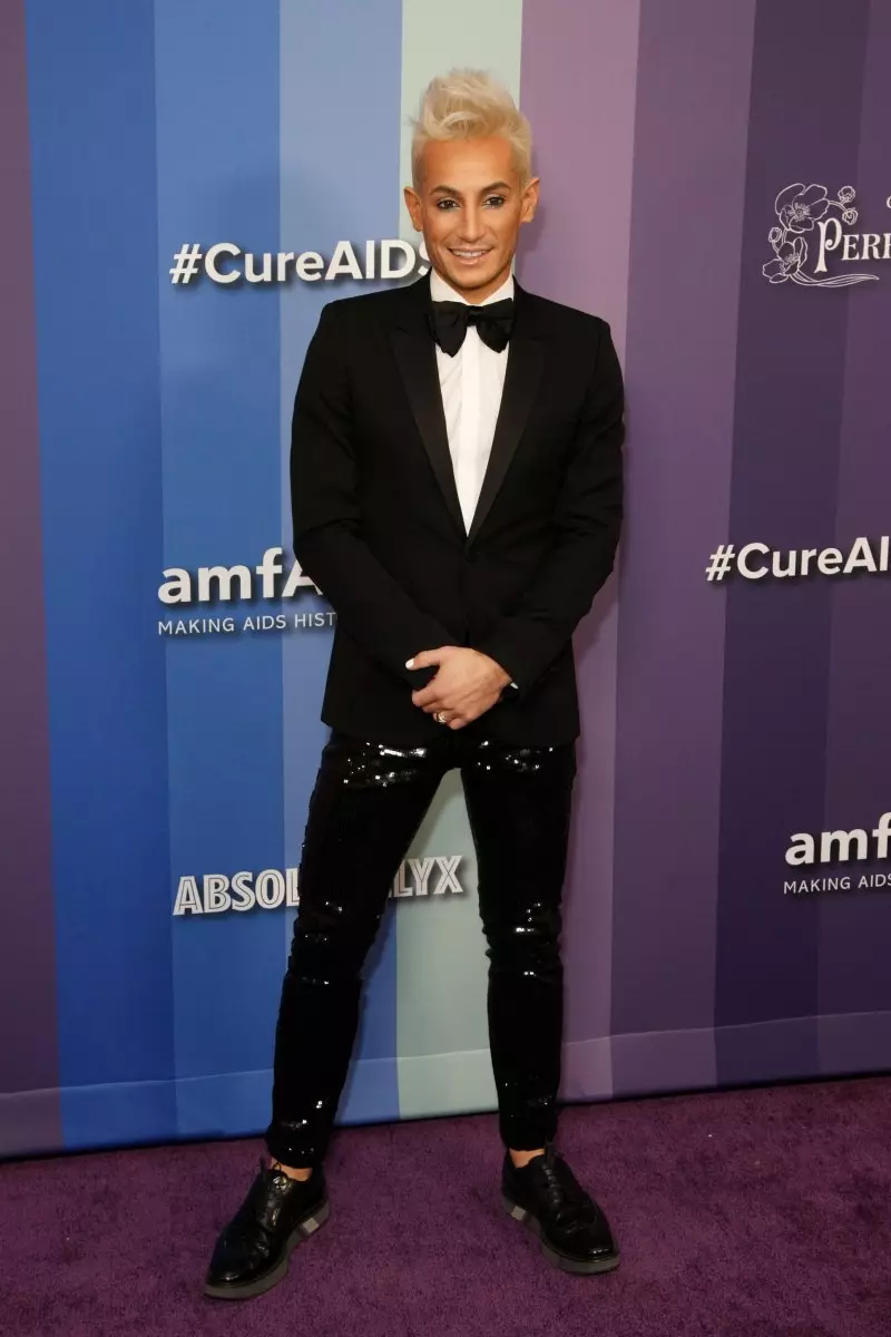 Frankie Grande amfAR Gala, Ndị bịarutere, Studio Milk, Los Angeles, USA - 10 Ọkt 2019