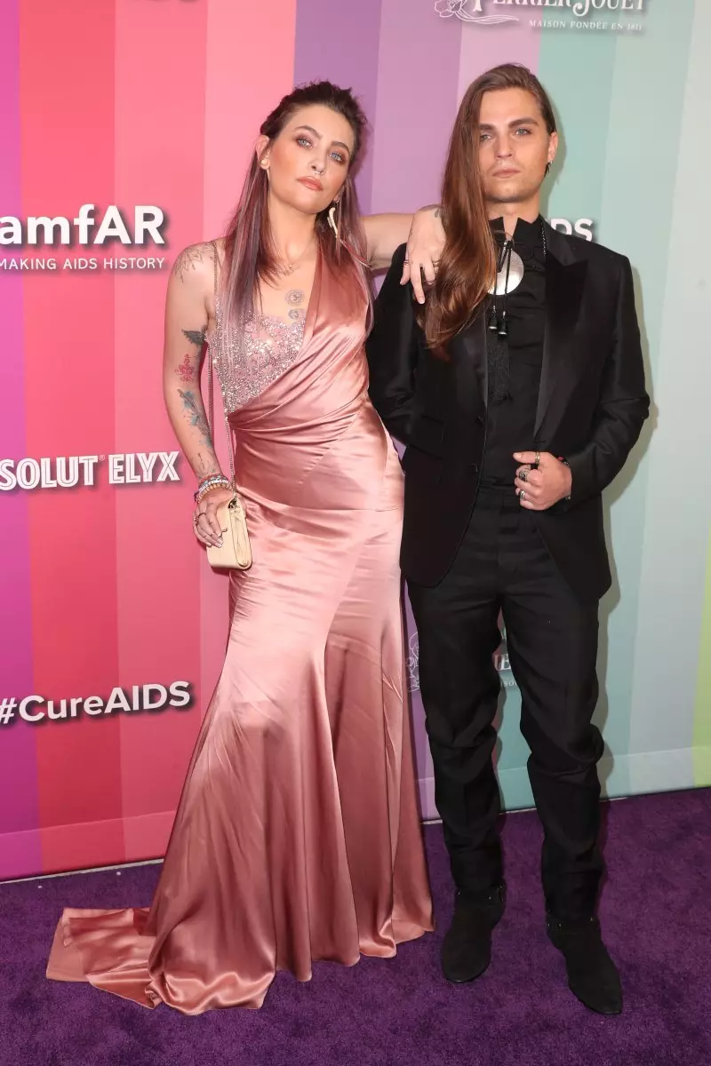 Gabriel Glenn und Paris Jackson amfAR Gala, Ankunft, Milk Studios, Los Angeles, USA - 10. Oktober 2019