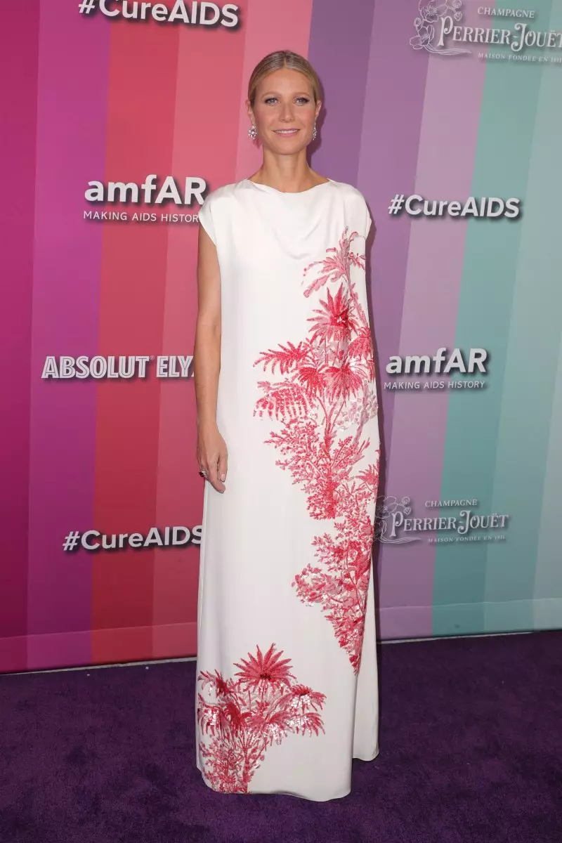 Gwyneth Paltrow amfAR Gala, Tuaj Txog, Milk Studios, Los Angeles, USA - 10 Oct 2019