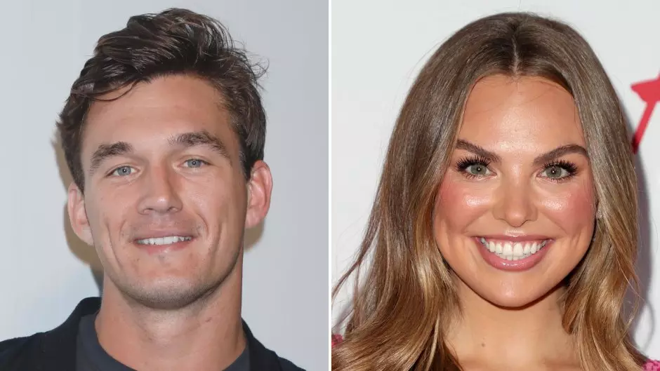 'Bachelor' Star Tyler Cameron kpughere na ya na Hannah Brown na-akpakọrịta mgbe ekewasịrị: 'Anyị bụ ndị enyi'