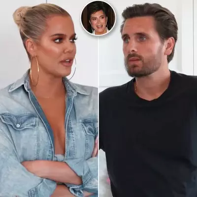 Khloe Kardashian Scott Disick complot tegen Kris Jenner