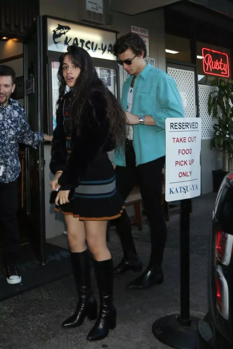 Shawn Mendes och Camila Cabello satsar på sushi