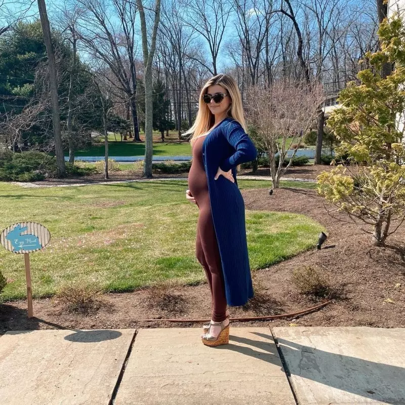 Terhes Lauren Sorrentino Baby Bump fotók