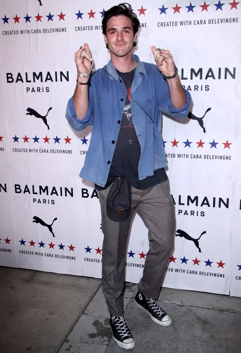 PUMA x Balmain Launch Event in L.A., Jacob Elordi