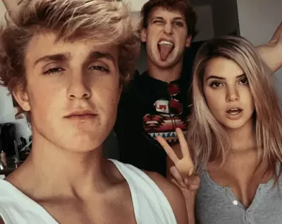 Jake Paul, Alissa Violet, Logan Paul