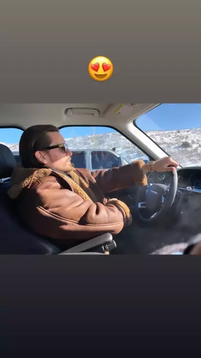 Scott Disick fährt in Aspen