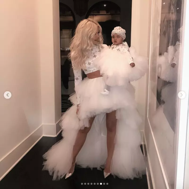 Khloé Kardashian et son bébé True Thompson