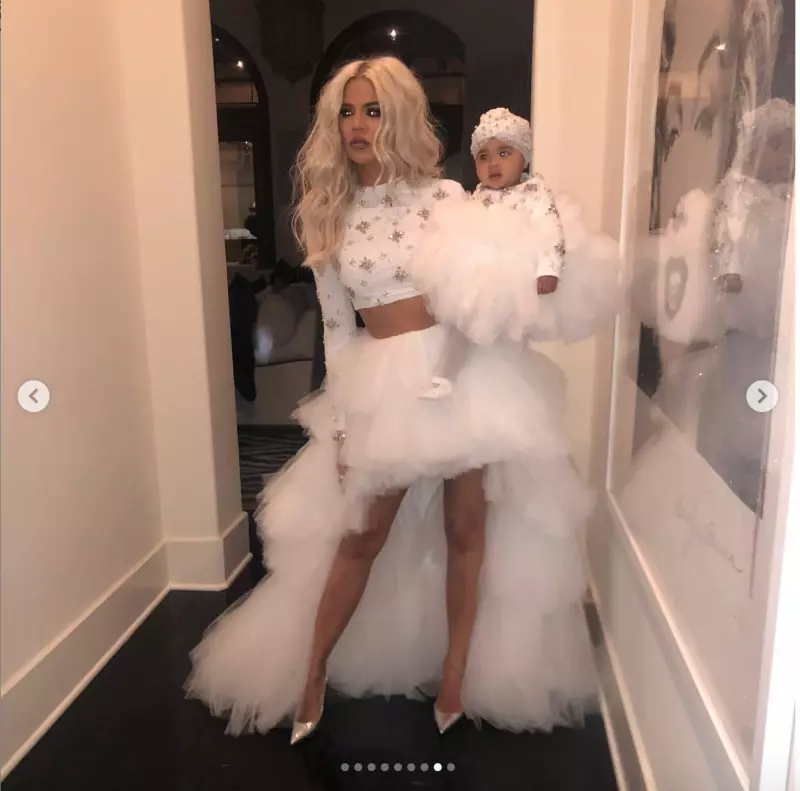 Khloé Kardashian et son bébé True Thompson