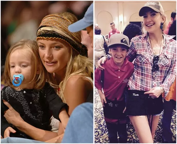 Lumaki na ang anak ni Kate hudson