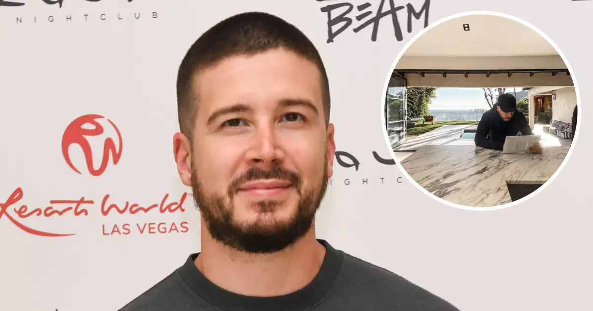 Jersey Shore urang Vinny Guadagnino ngajual L.A.. Imah: poto