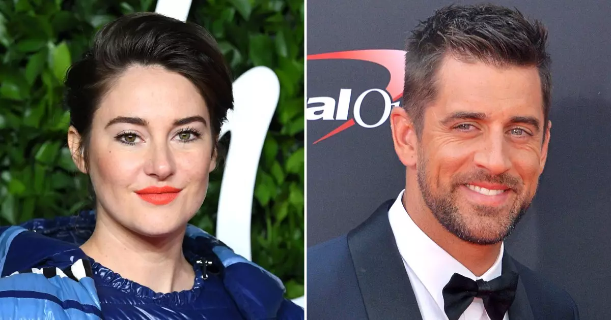 Shailene Woodley 'Tula'i E' Aaron Rodgers i le Lotoifale Talaaga