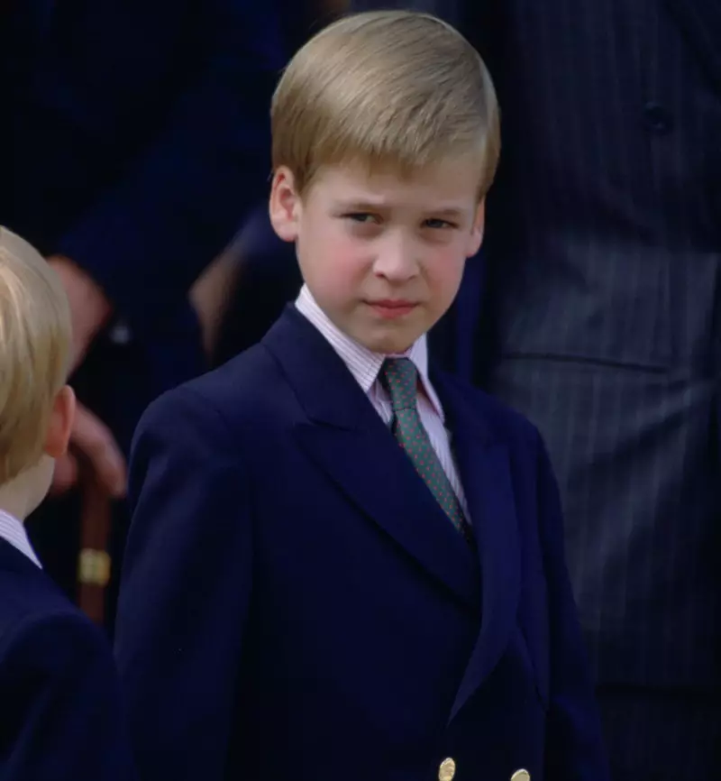 Prince William serious