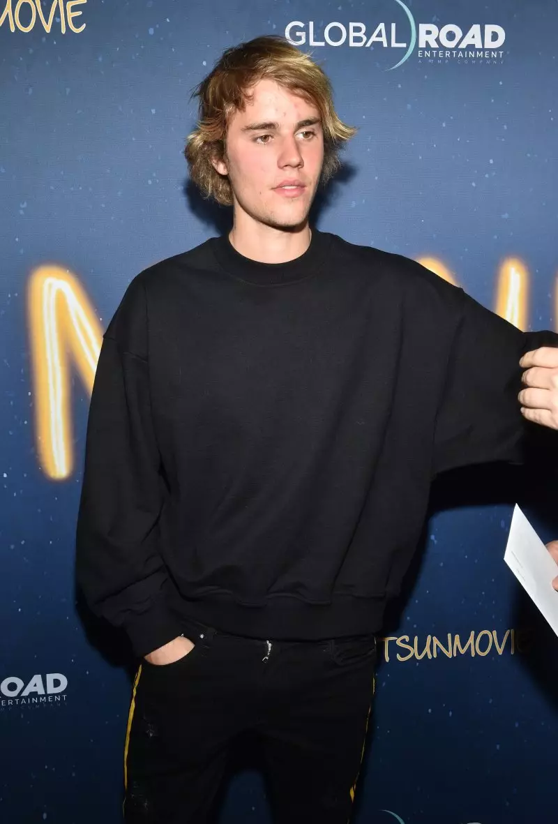 Justin Bieber ing Acara Red Carpet