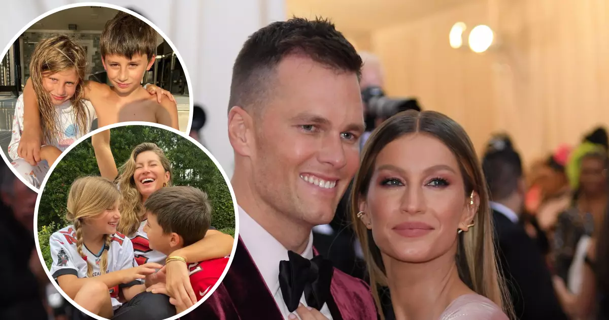 Tom Brady, Gisele Bundchen's Kids: Jack, Ben, Vivian ගේ ඡායාරූප