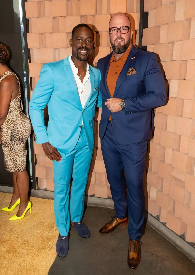 Sterling K. Brown និង Chris Sullivan NBC Emmy Nominee Cocktail Party