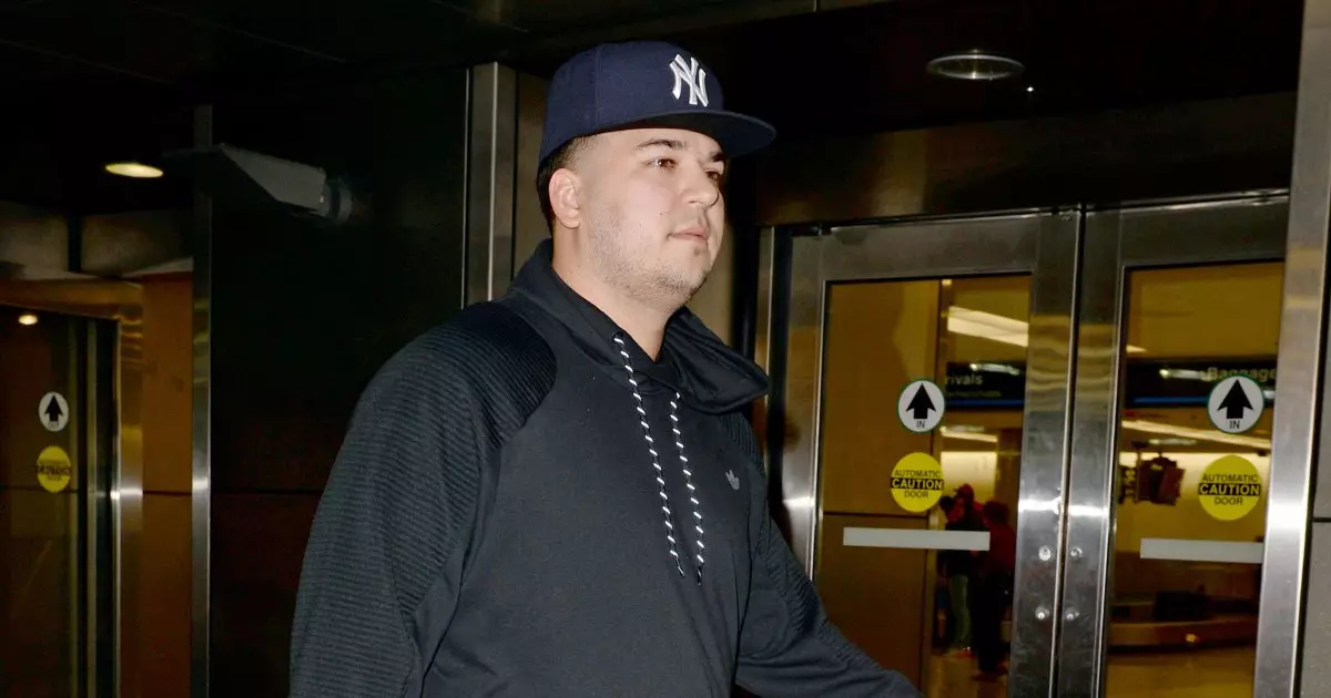 Rob Kardashian'ın Diyeti: Eski 'KUWTK' Yıldızı Şimdi Salata ve Meyve Yiyor